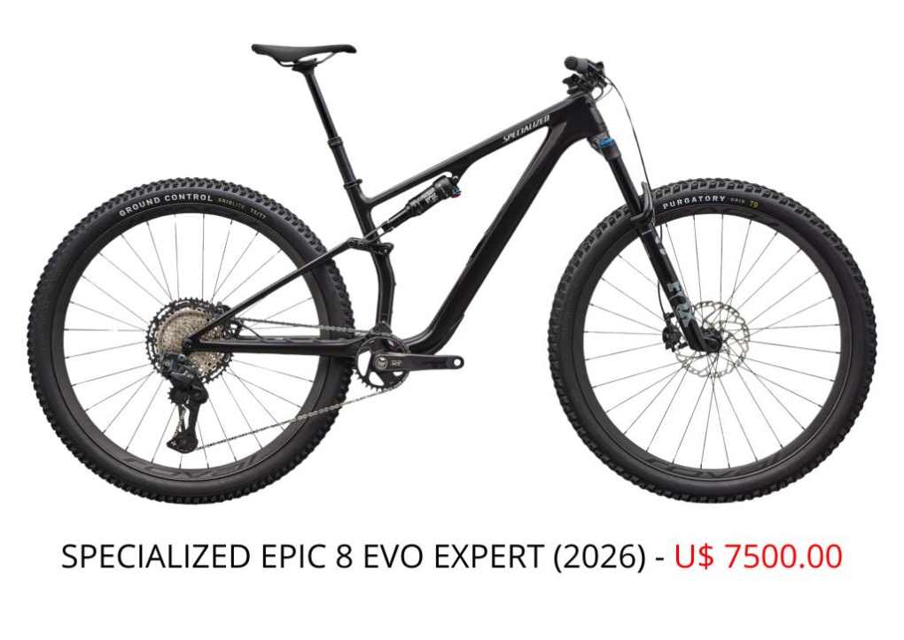 Miami Bike - BIKE SPECIALIZED EPIC 8 EVO EXPERT - 2026