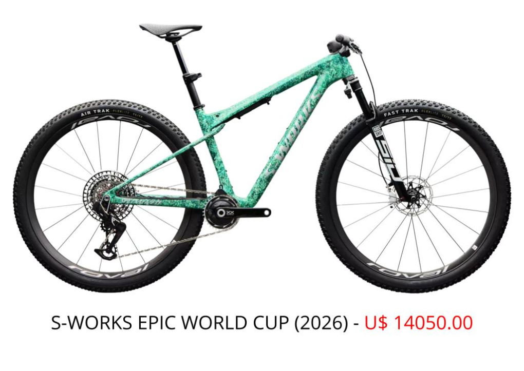 Miami Bike - BIKE SPECIALIZED S-WORKS EPIC WORLD CUP - 2026