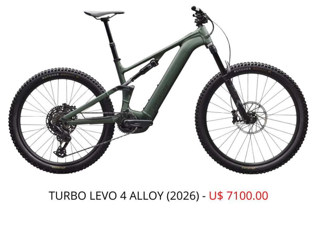 Miami Bike - BIC. SPZ TURBO LEVO 4 ALLOY 2026