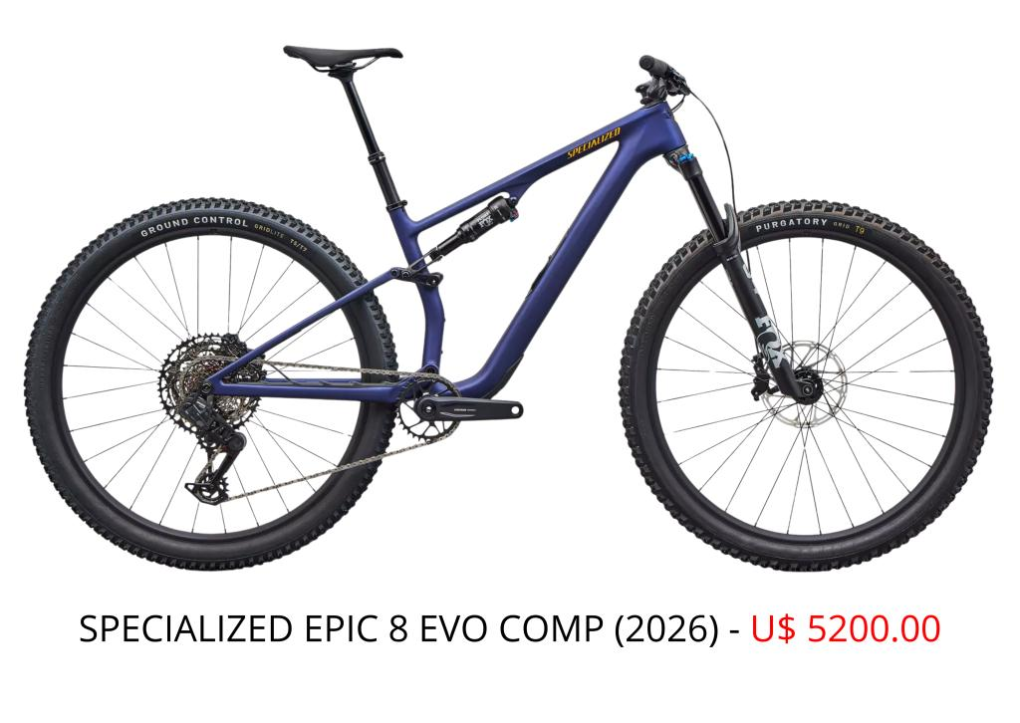 Miami Bike - BIKE SPECIALIZED EPIC 8 EVO COMP - 2026